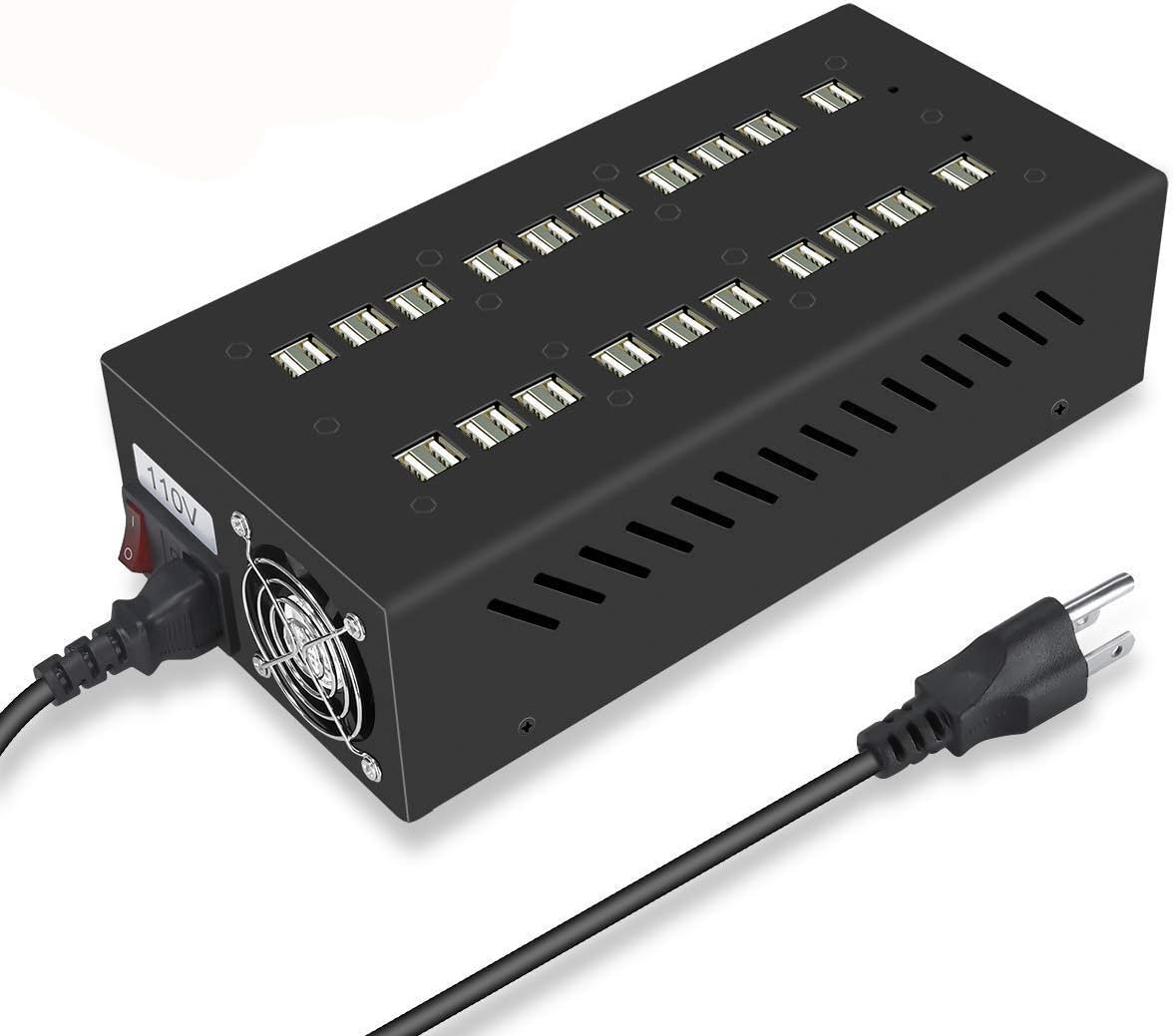 Amazon.com: 40 Ports USB Charging Station with Intelligent Protection ...