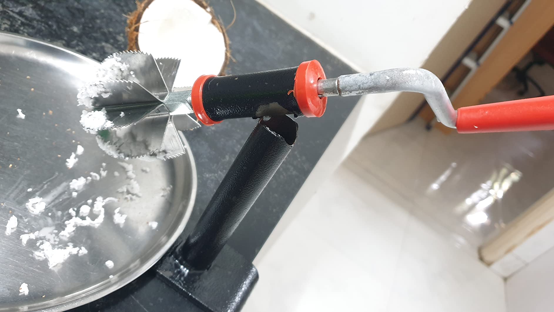 komal Coconut Scrapper Grater for Kitchen | Stainless Steel Coconut ...