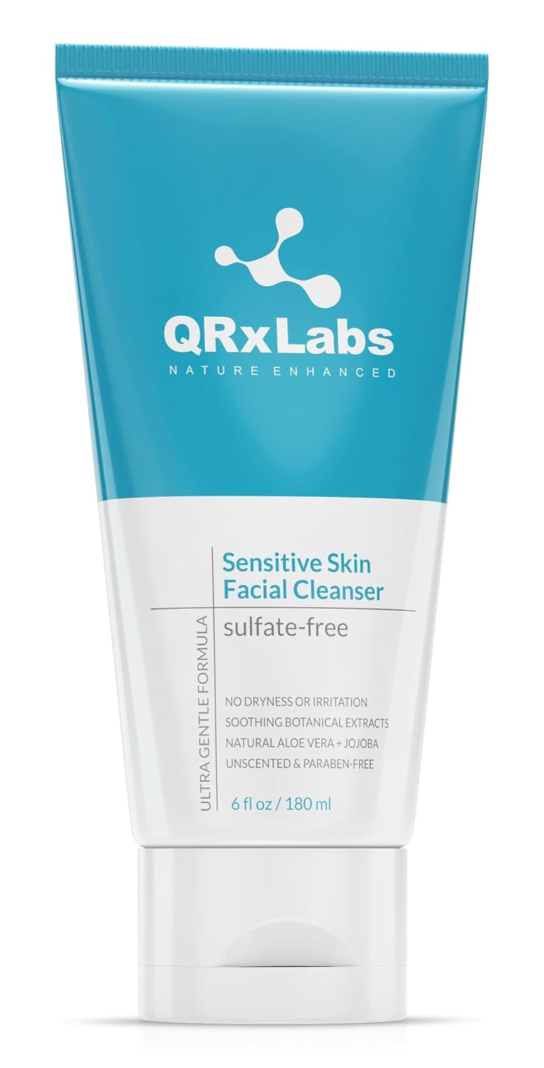 Amazon.com: NEW! Sensitive Skin Facial Cleanser – Sulfate-Free ...