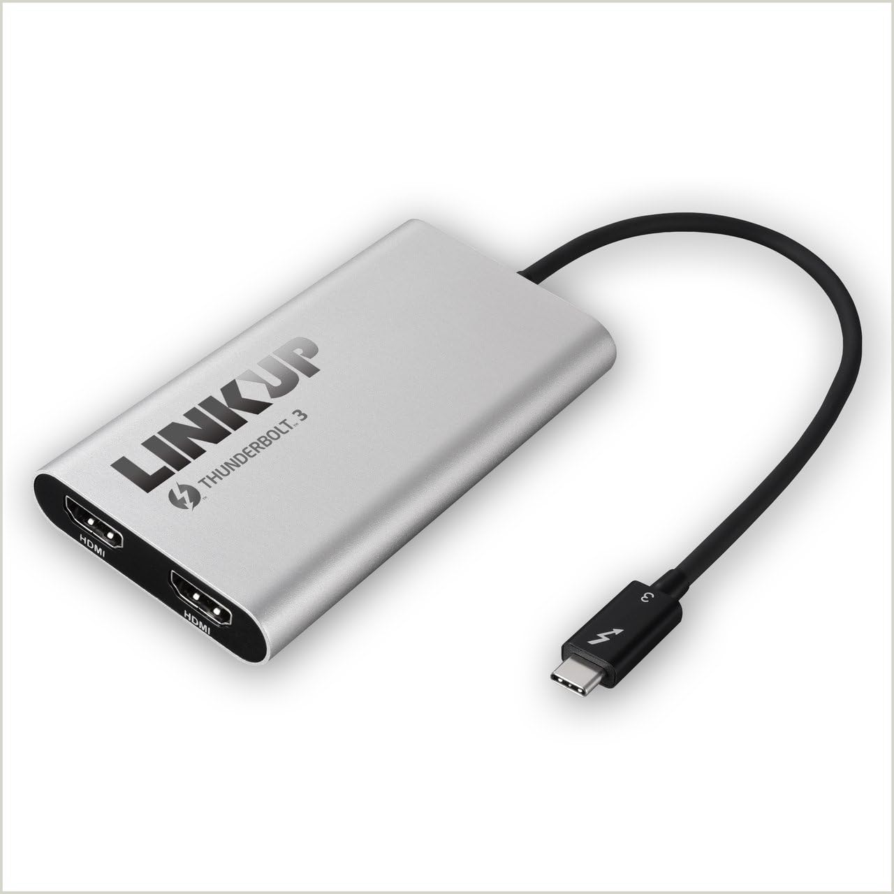 Amazon | LINKUP - [認証済] Thunderbolt 3とデュアルHDMI 2.0アダプタMac + Windowsハブドックコネクタ拡充機器| Ultra HD 4K ...