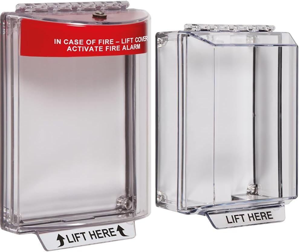 Safety Technology International STI-13010FR Flush Mount Fire Label ...
