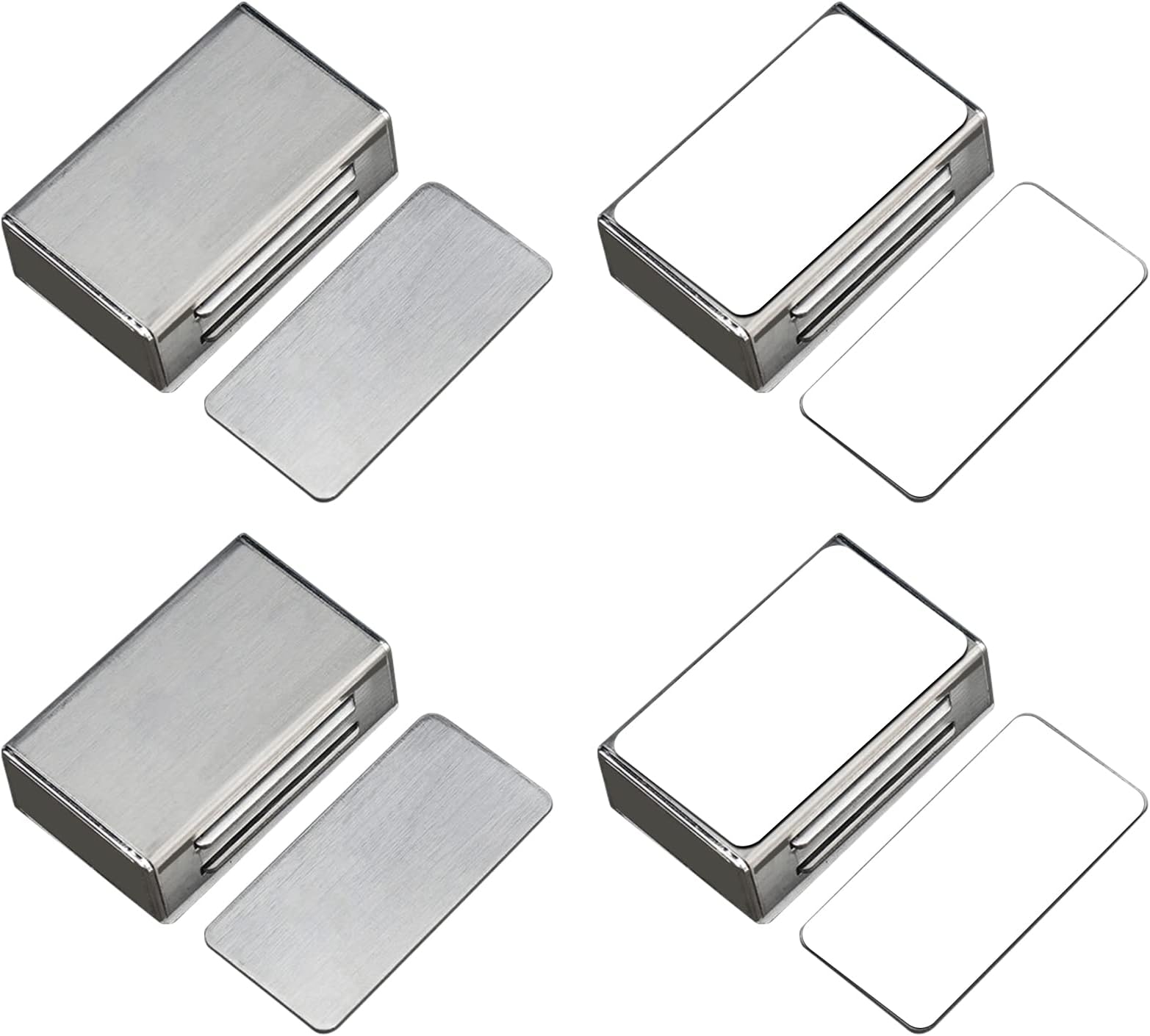 Cupboard Magnetic Door Catches Jiayi 8 Pack Drawer Door Magnets Ultra ...