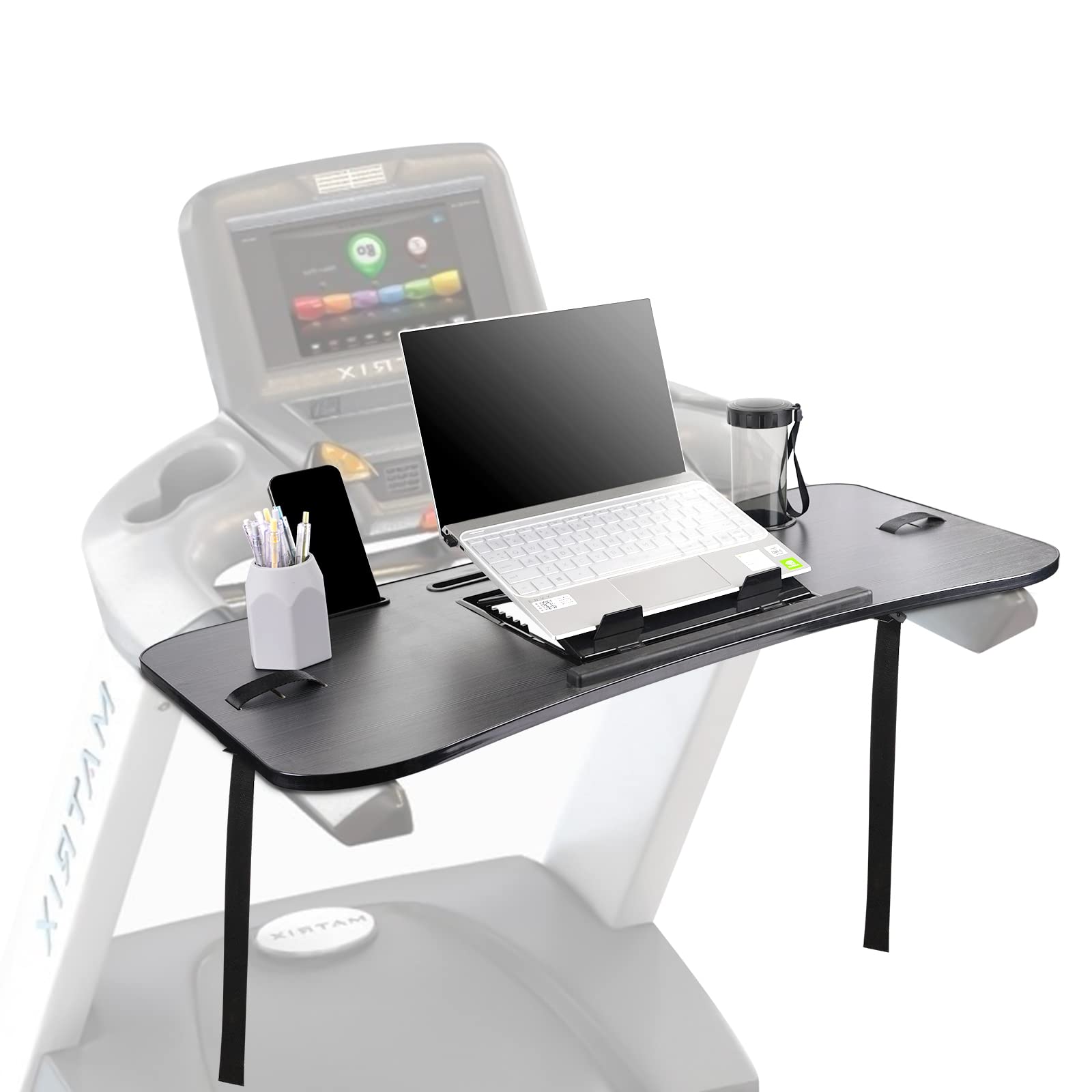 Jitnetiy Treadmill Desk Attachment Laptop Stand for Treadmill ...