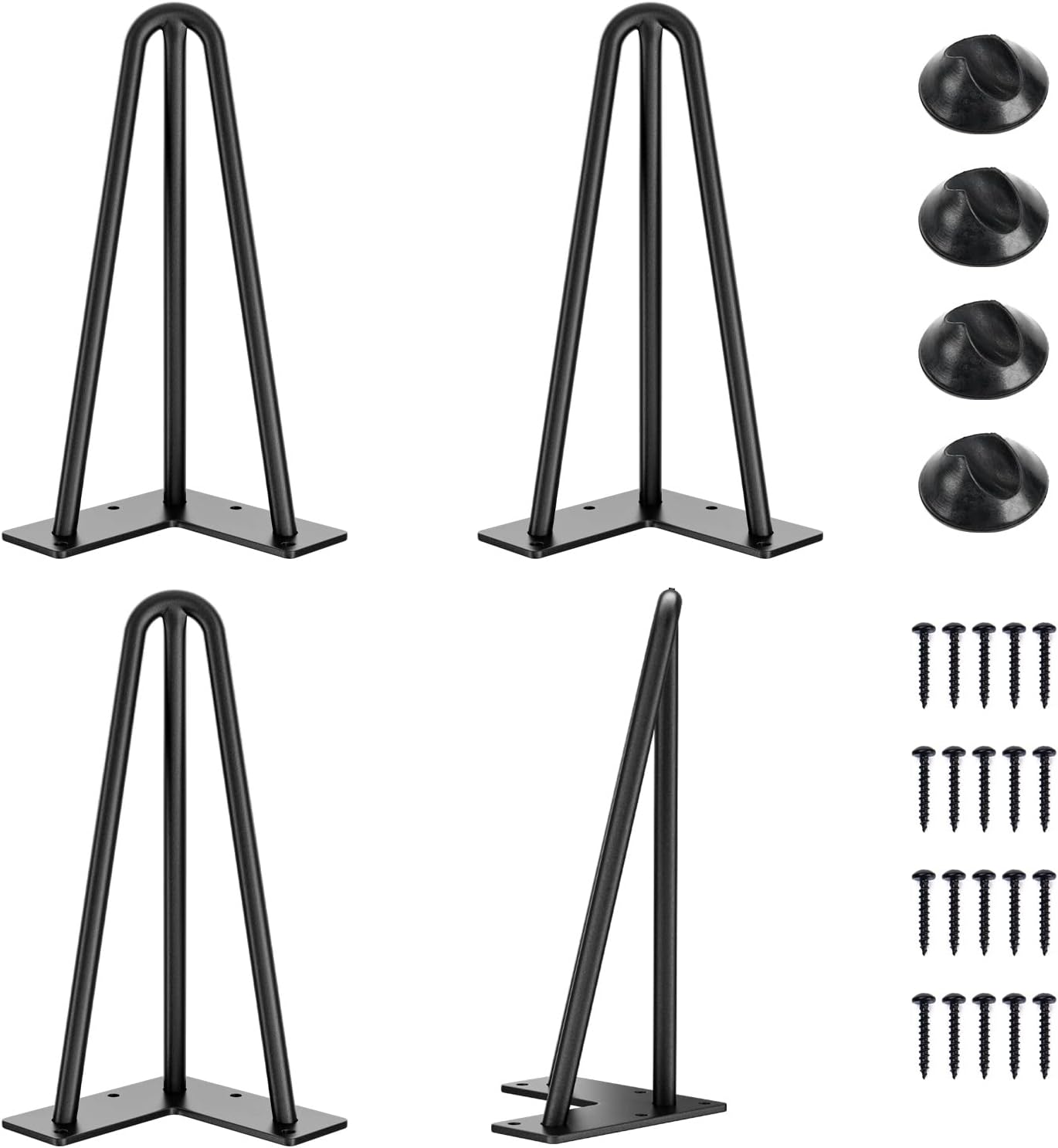 Amazon.com: UKOSNA Hairpin Table Legs 10 Inch 8PCS,Mid-Century Style ...