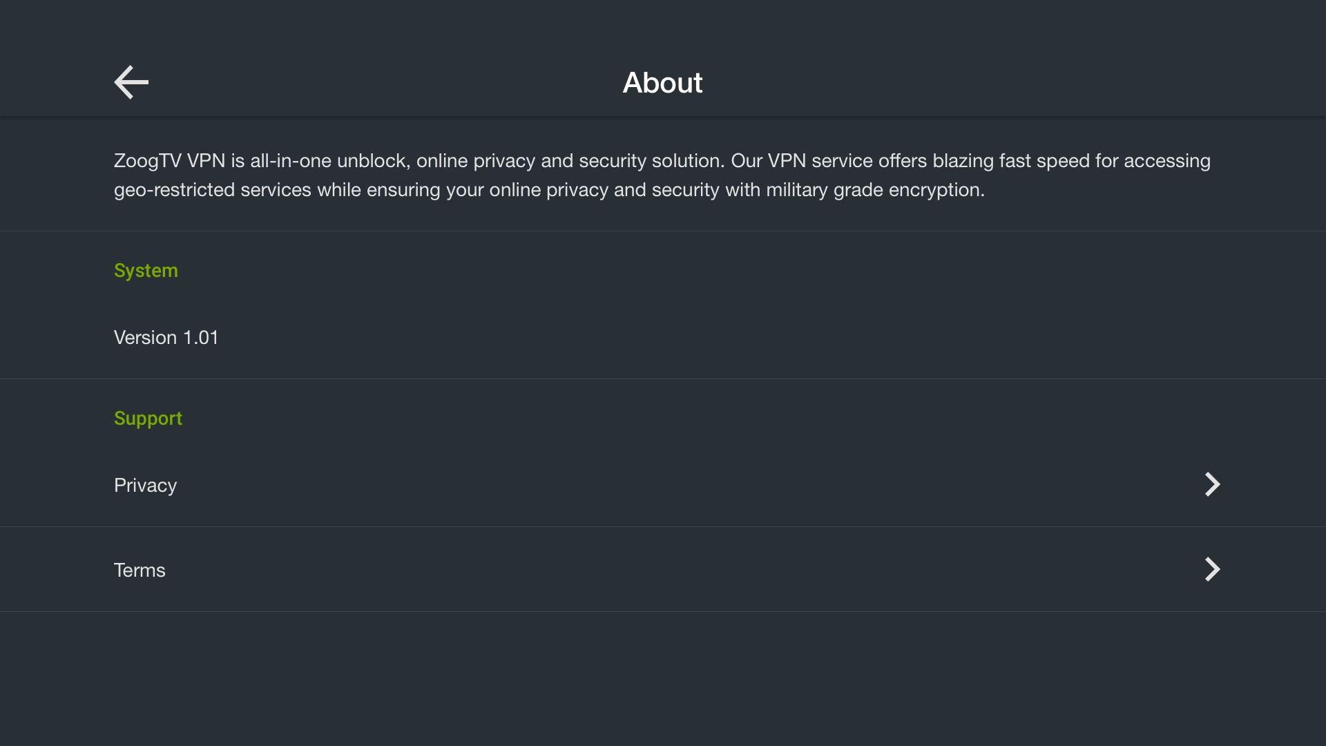 Zoog VPN - Internet freedom, security and privacy:Amazon.com:Appstore ...