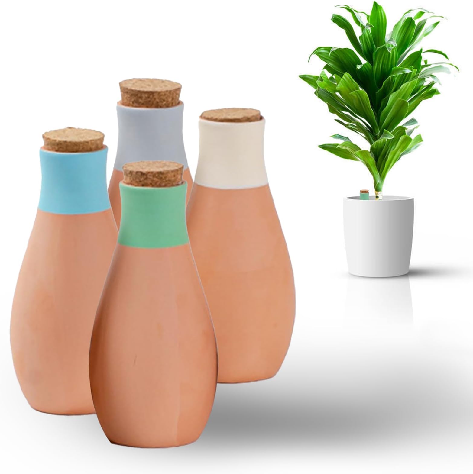 Amazon.com: Outdoor & Indoor Plant Ceramic Automatic Watering Can ...