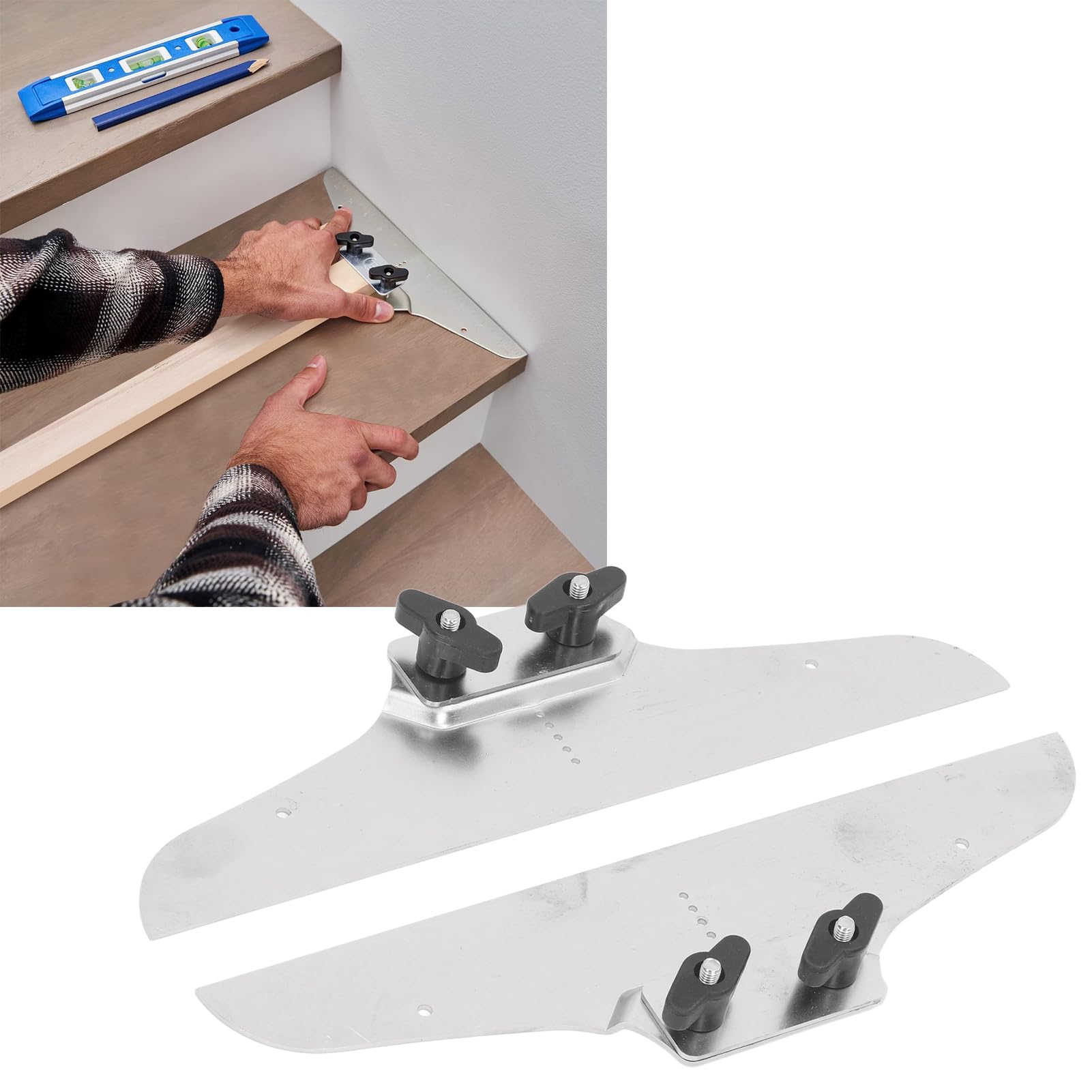 Stair Tread Template Tool Jig 2025 New Stair Measuring Tool, Stair ...