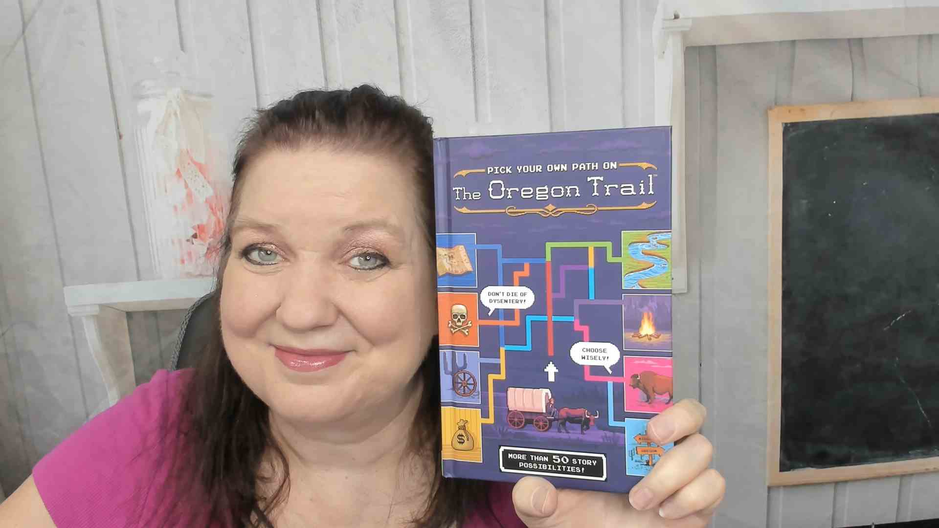 Watch Oregon Trail Choose Your Own Adventure Game Book for Kids on ...