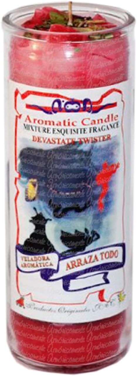 Veladora Arrasa Todo con Intención – Limpieza Energética, Romper ...