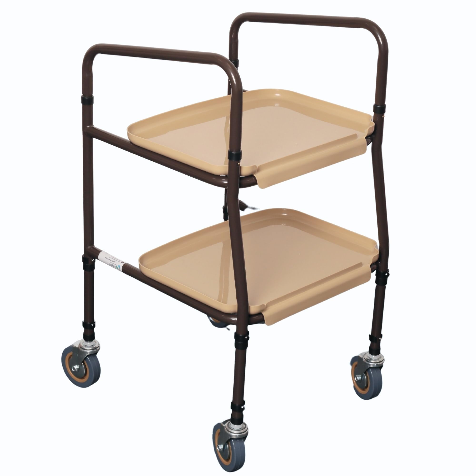 Millercare Mobility Trolley - Sturdy Walking Frame with Tray & Wheels ...