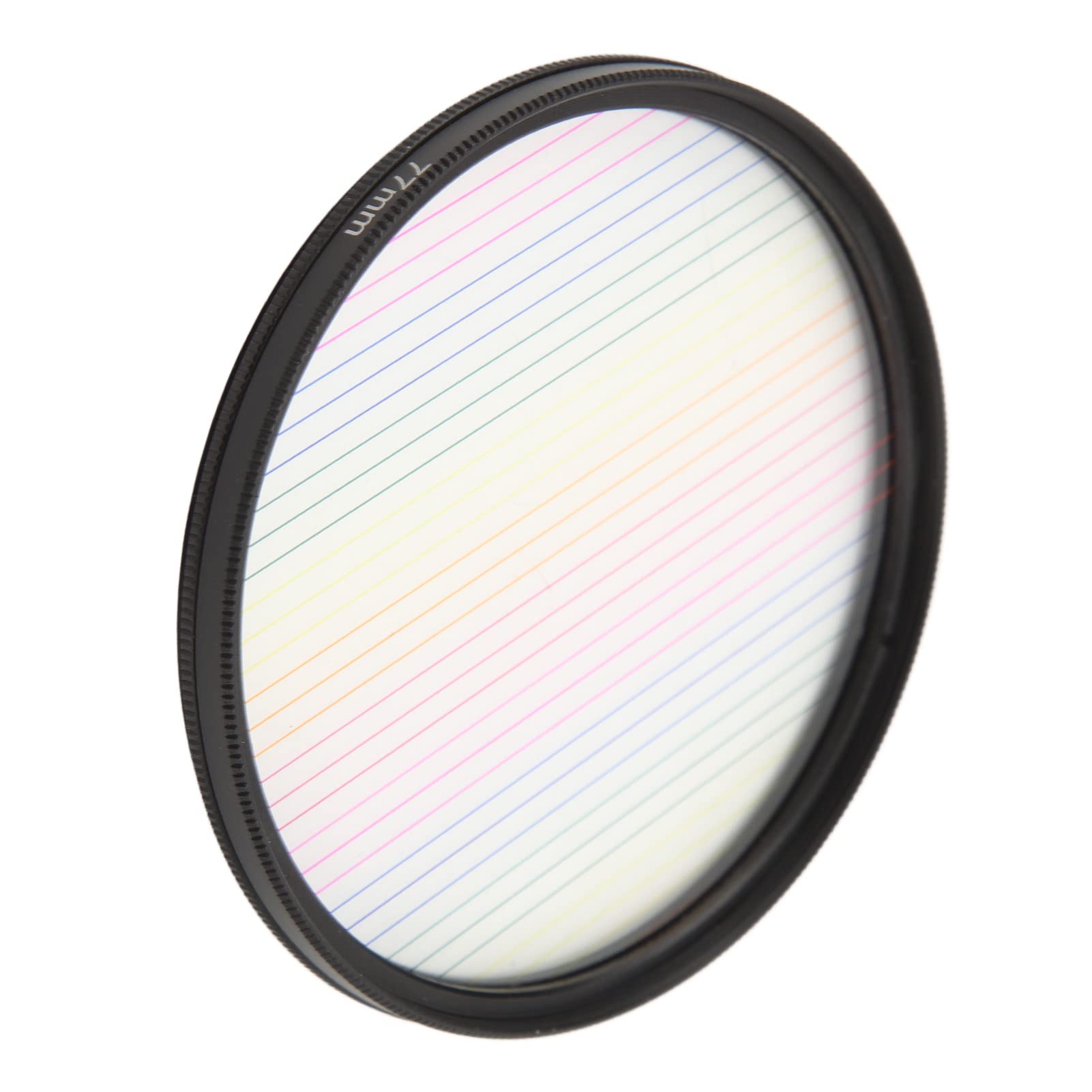 Camera Lens Filter, 77mm Rainbow Flare Starlight Filter Camera Special ...