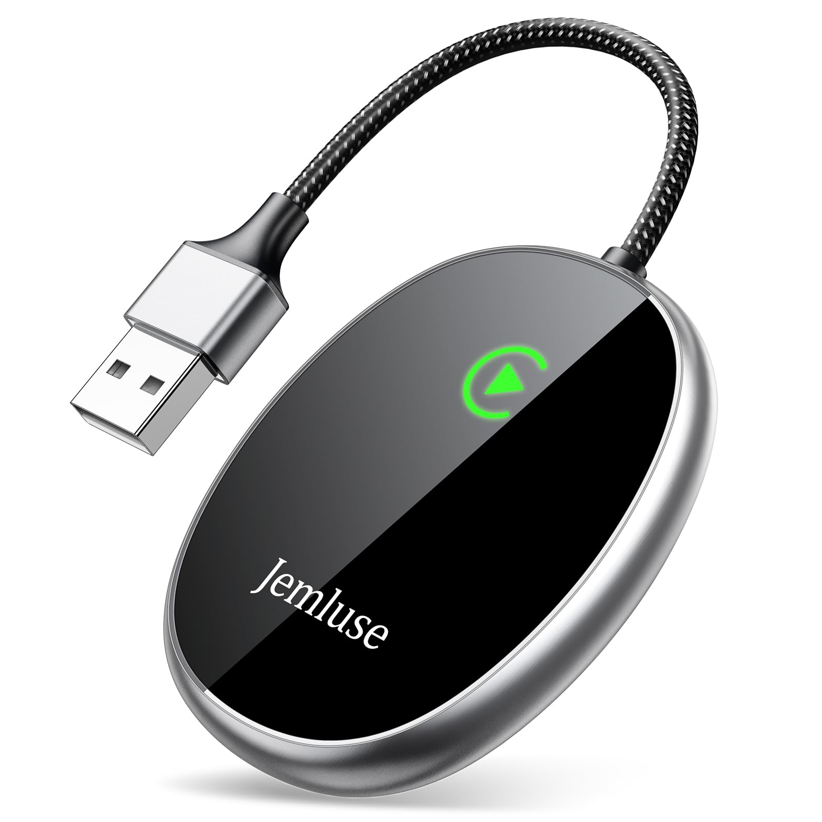 Amazon.com: Jemluse Wireless Carplay Adapter for iPhone, Zero Latency ...