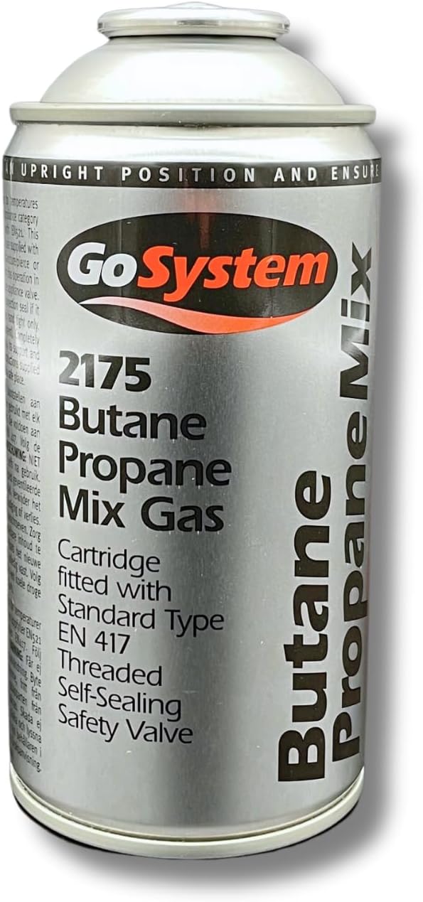 AirTech-UK GoSystem 2175 Butane Propane Mix Gas Cartridge - 170g ...