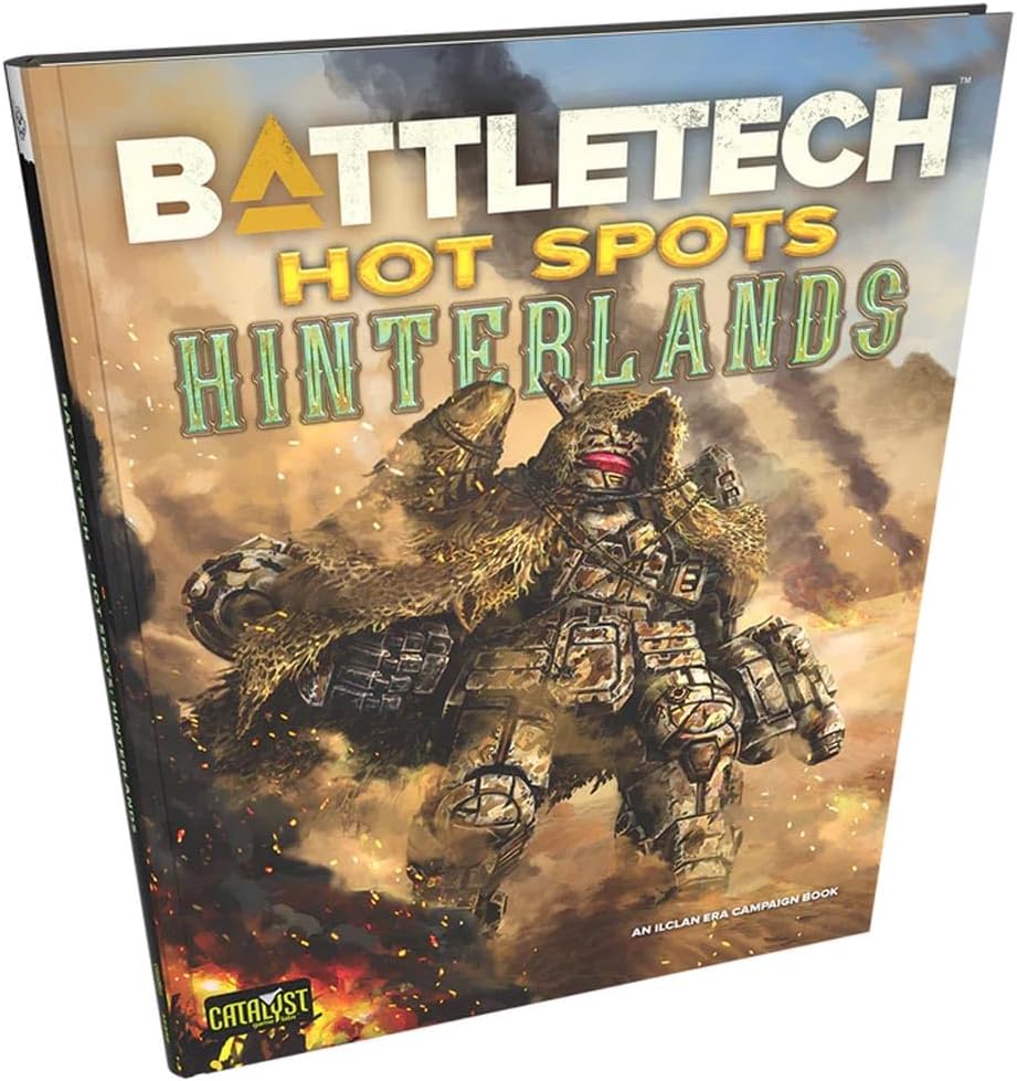 Catalyst | BattleTech Hot Spots Hinterlands RPG Book in English for Age ...