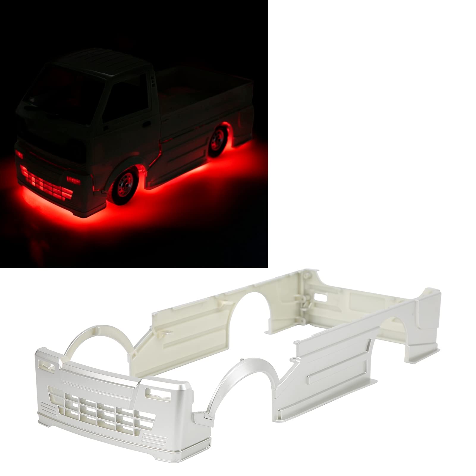 Snapklik.com : Durable RC Wide Body Kit, ABS Plastic RC Wide Body Kit ...