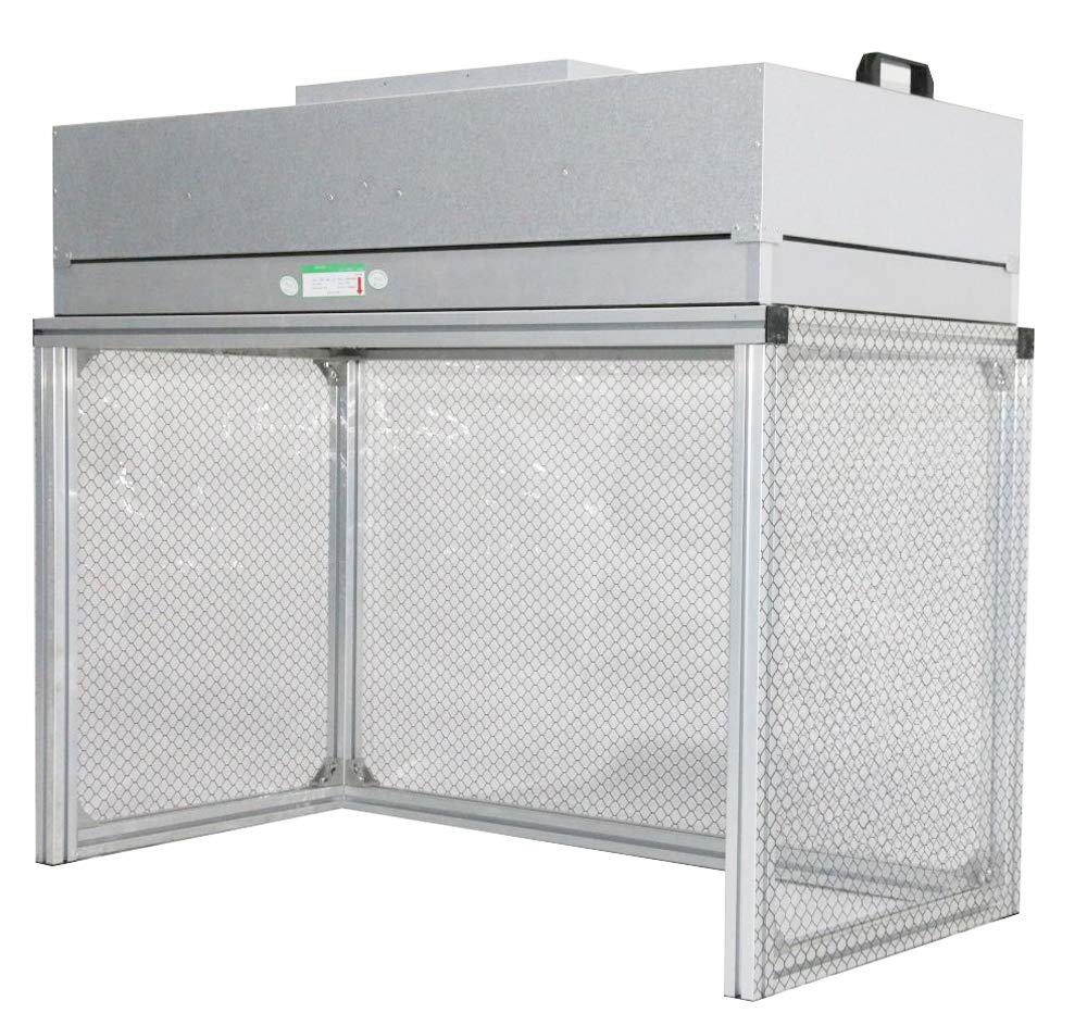 INTBUYING Dust Free Room Workshop Laminar Flow Hood Bench Air Flow ...
