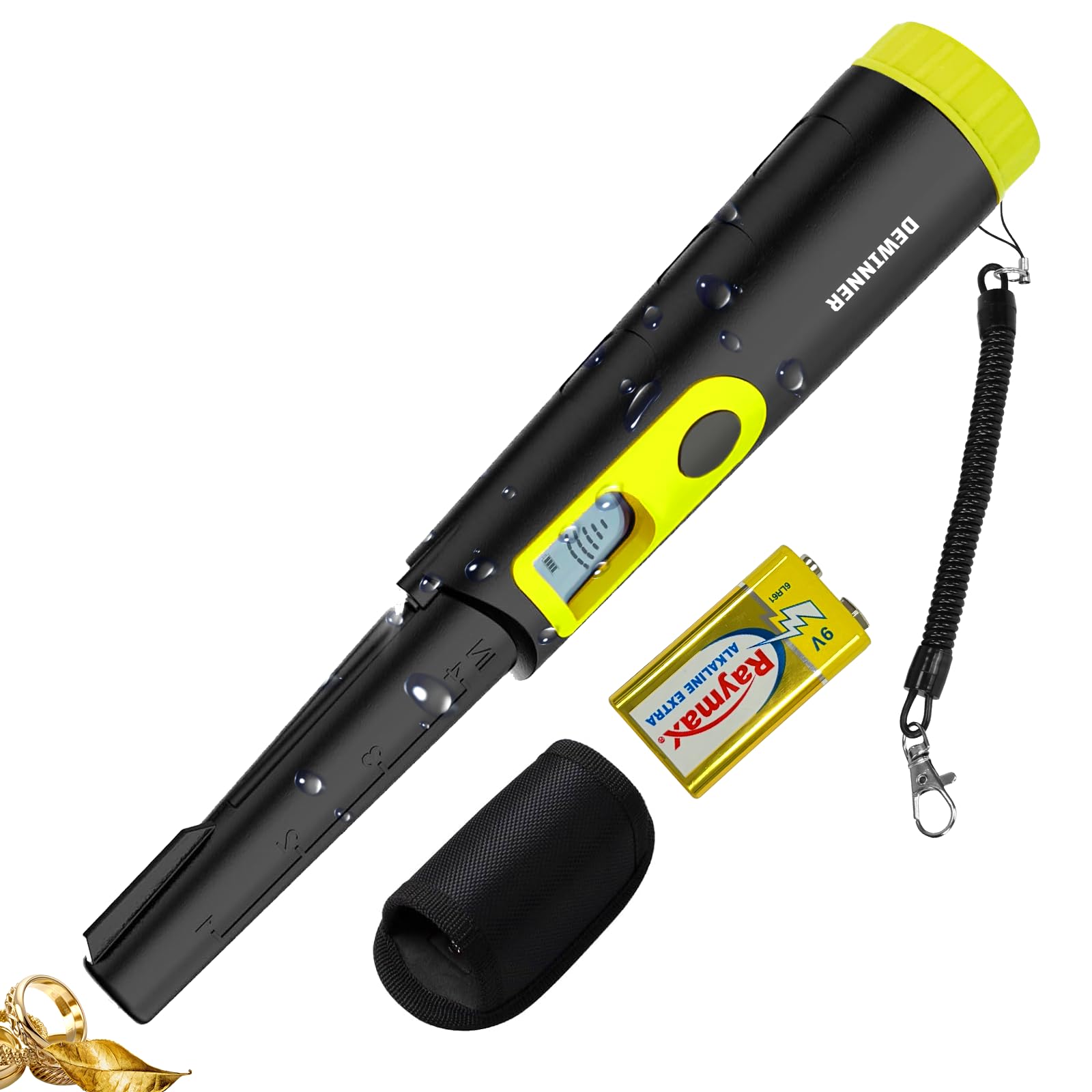 DR.u00d6TEK Metal Detector Pinpointer IP68 Fully Waterproof