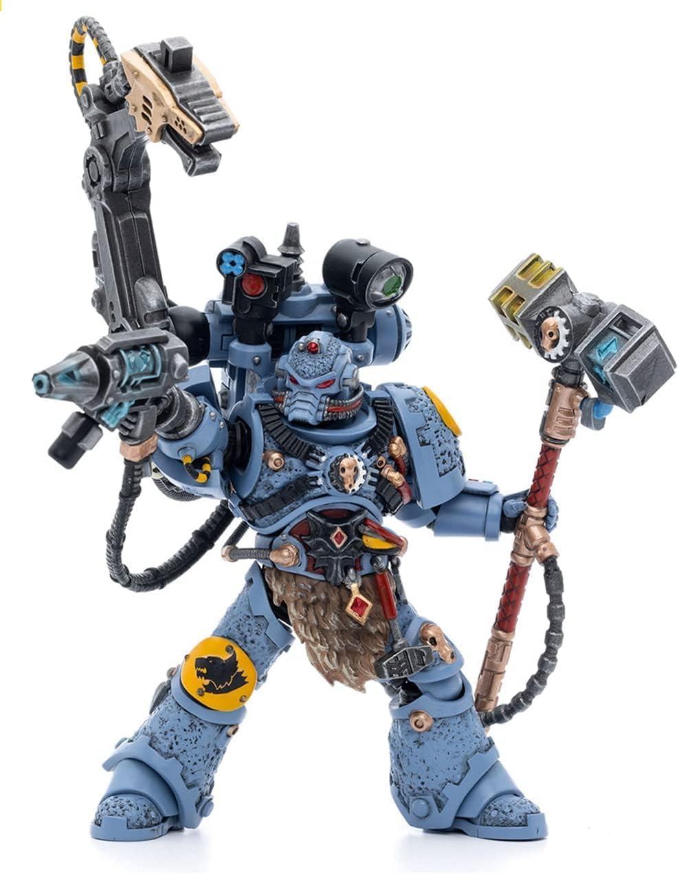 Amazon.com: HiPlay JoyToy Warhammer 40K Space Wolves Iron Priest Jorin ...