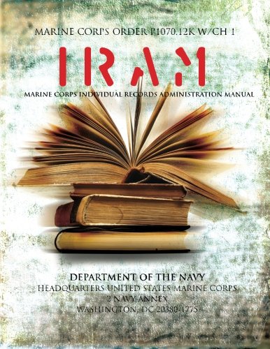 Buy Marine Corps Individual Records Administration Manual Book Online ...