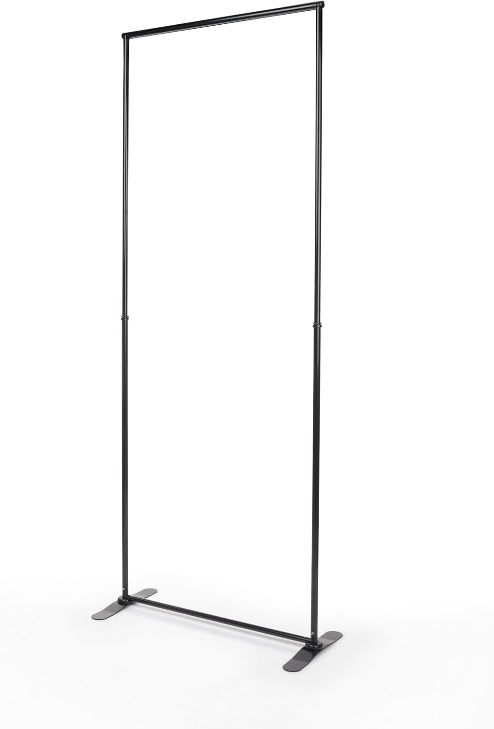 Amazon.com : Black Finish Steel Banner Stand Displays Signs Up to 36 x ...