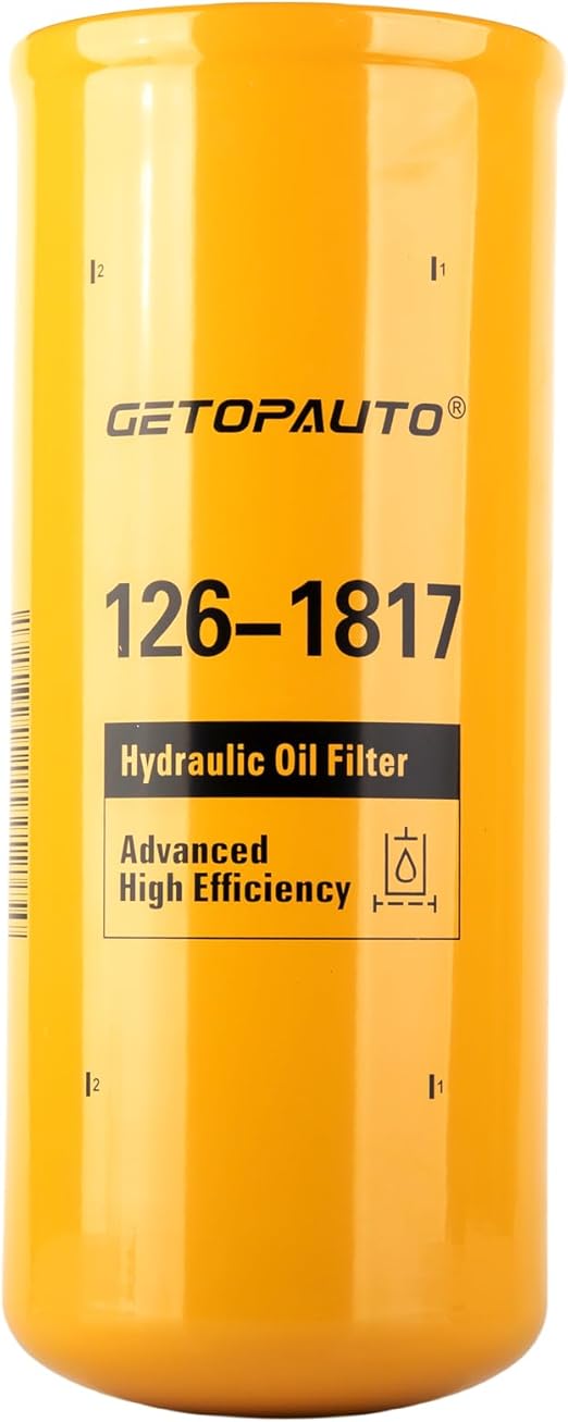 Amazon.com: GETOPAUTO 126-1817 465-6505 Hydraulic Filter Element ...