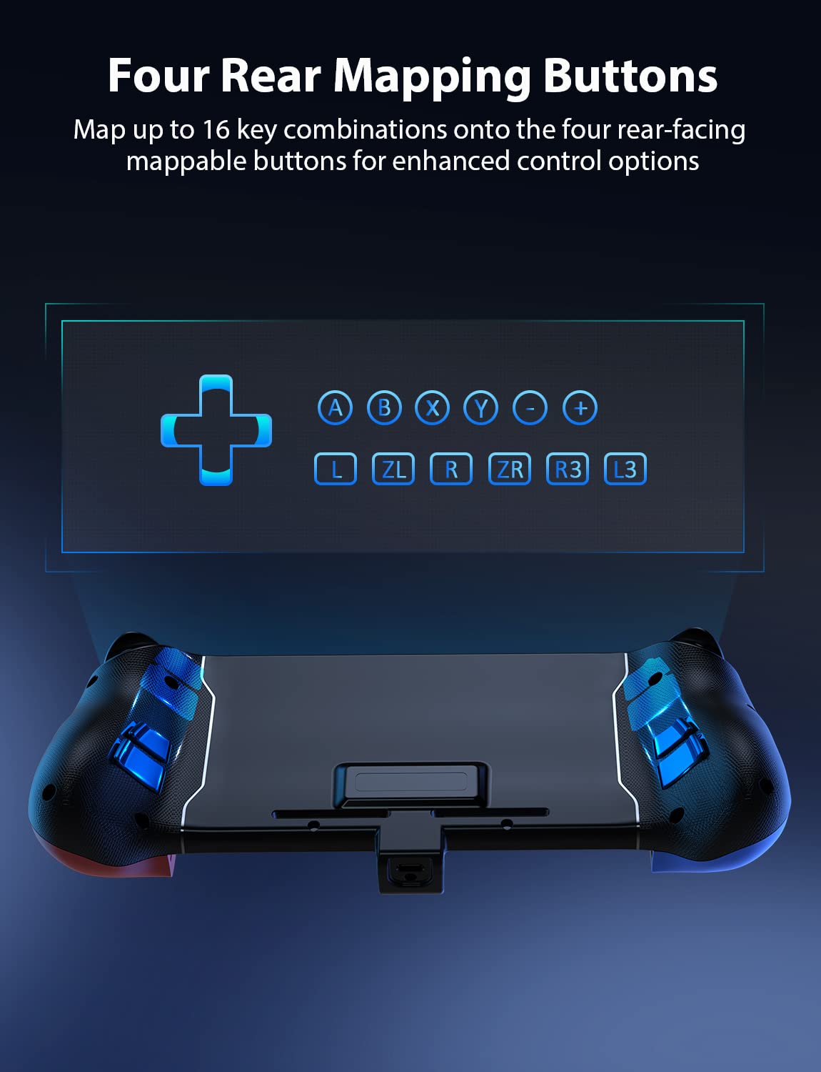 Snapklik.com : NexiGo Gripcon - Ergonomic And Enhanced Controller For Nintendo Switch/Switch ...