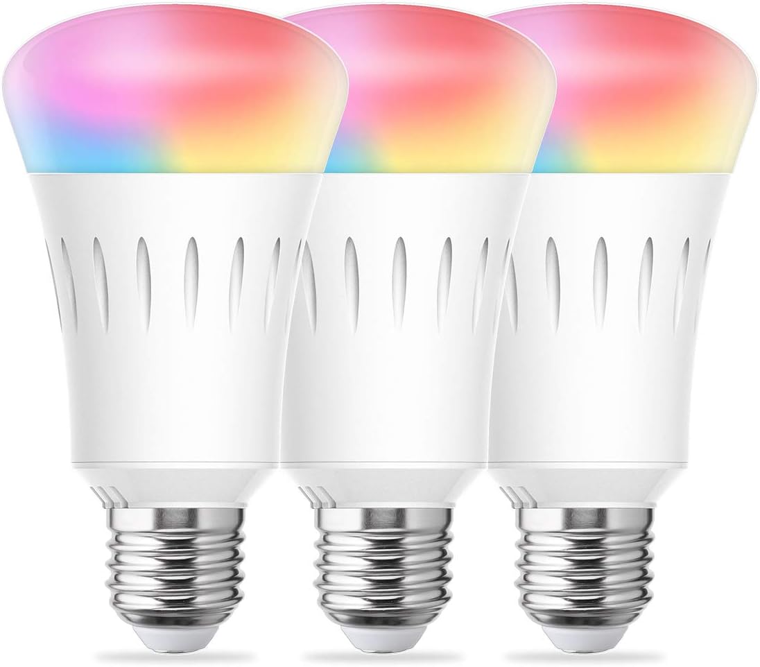 Amazon.com: LOHAS Smart Bulb, WiFi LED Light A19, Daylight Warm and ...