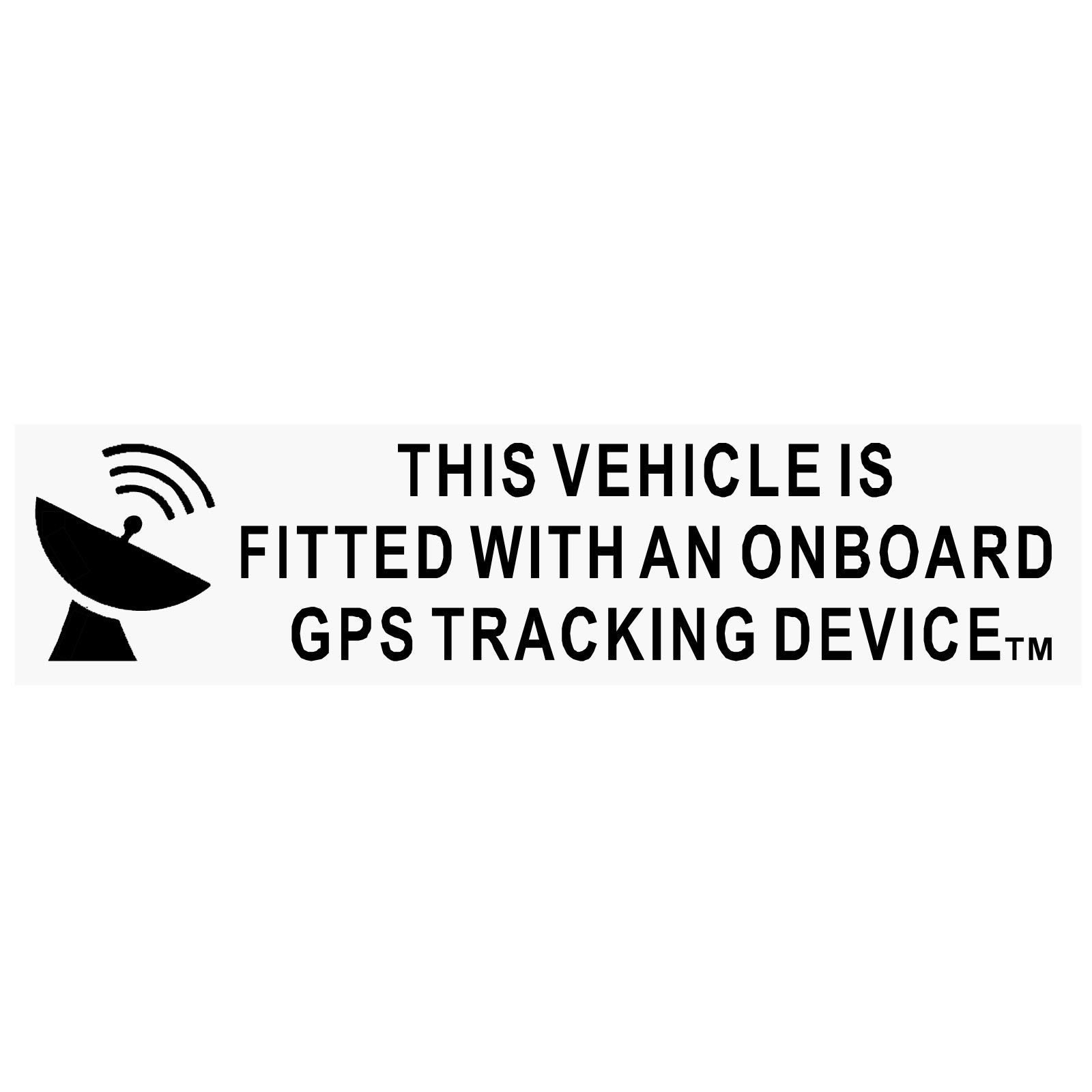 Platinum Place 5 x On Board GPS Tracking Device Fitted-BLACK onto CLEAR ...