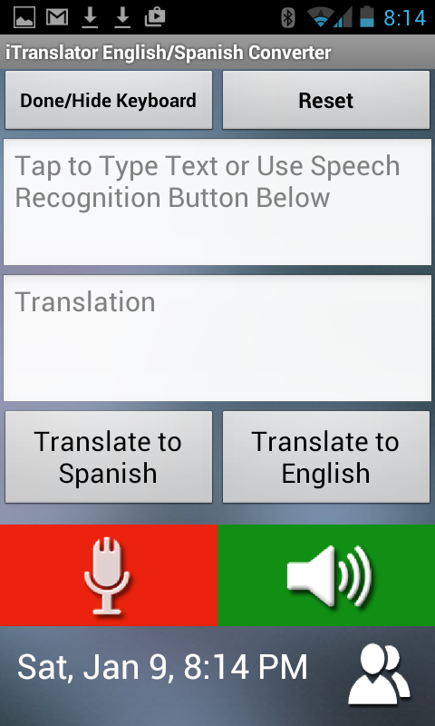 iTranslator English/Spanish Converter - App on Amazon Appstore