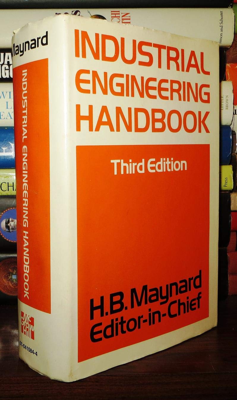 Amazon.com: Industrial Engineering Handbook: 9780070410848: Maynard ...
