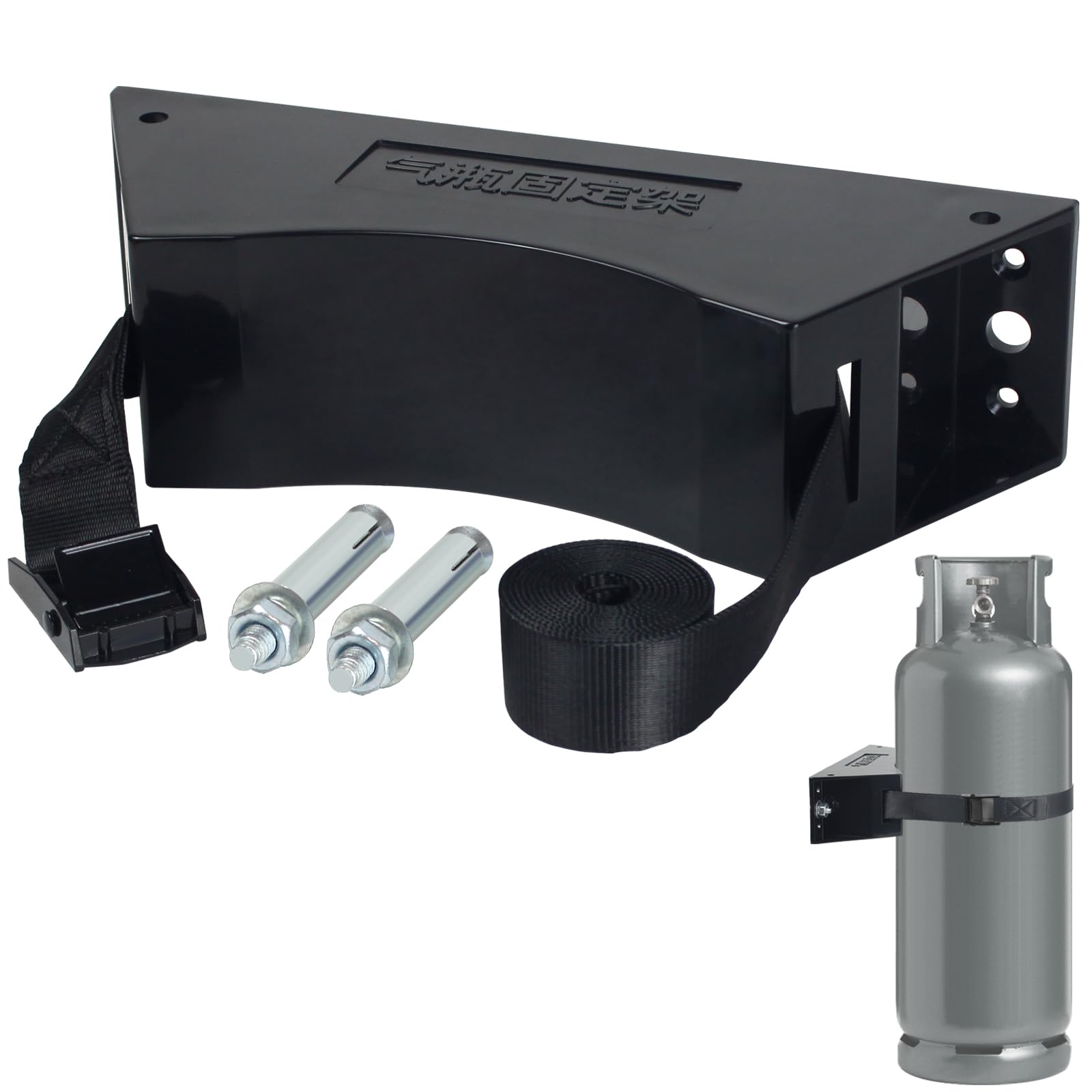 Amazon.com: LrqzHsyl Propane Tank Holder Propane Tank Mount Gas ...
