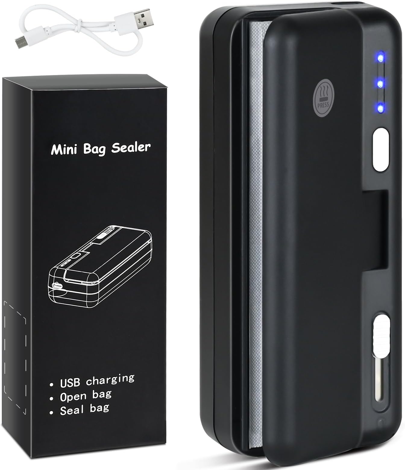 Mini scellant thermique pour sacs de nourriture, mini machine de ...