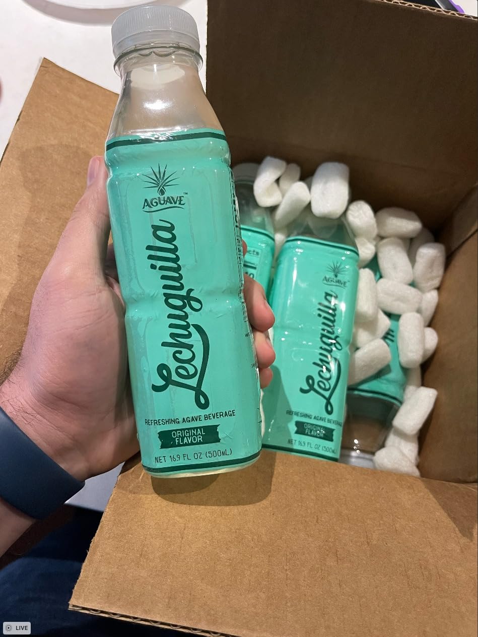 Amazon.com : AGUAVE Lechuguilla Drink | 6 Pack, 16.9 Fl Oz ...