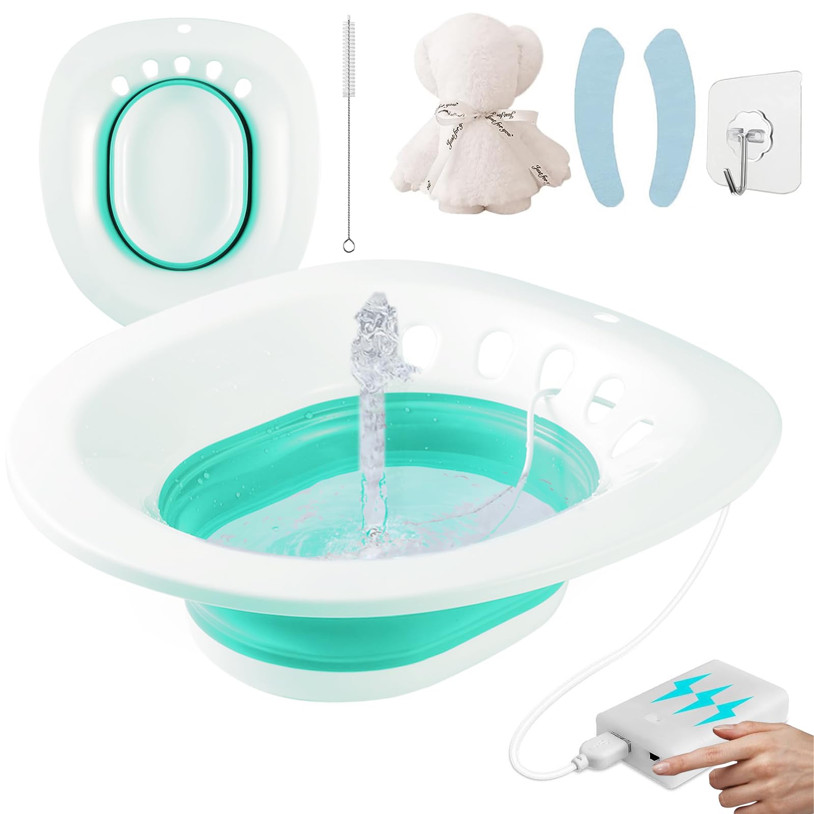 Snapklik.com : Sitz Bath, Electric Sitz Bath For Hemorrhoids And ...