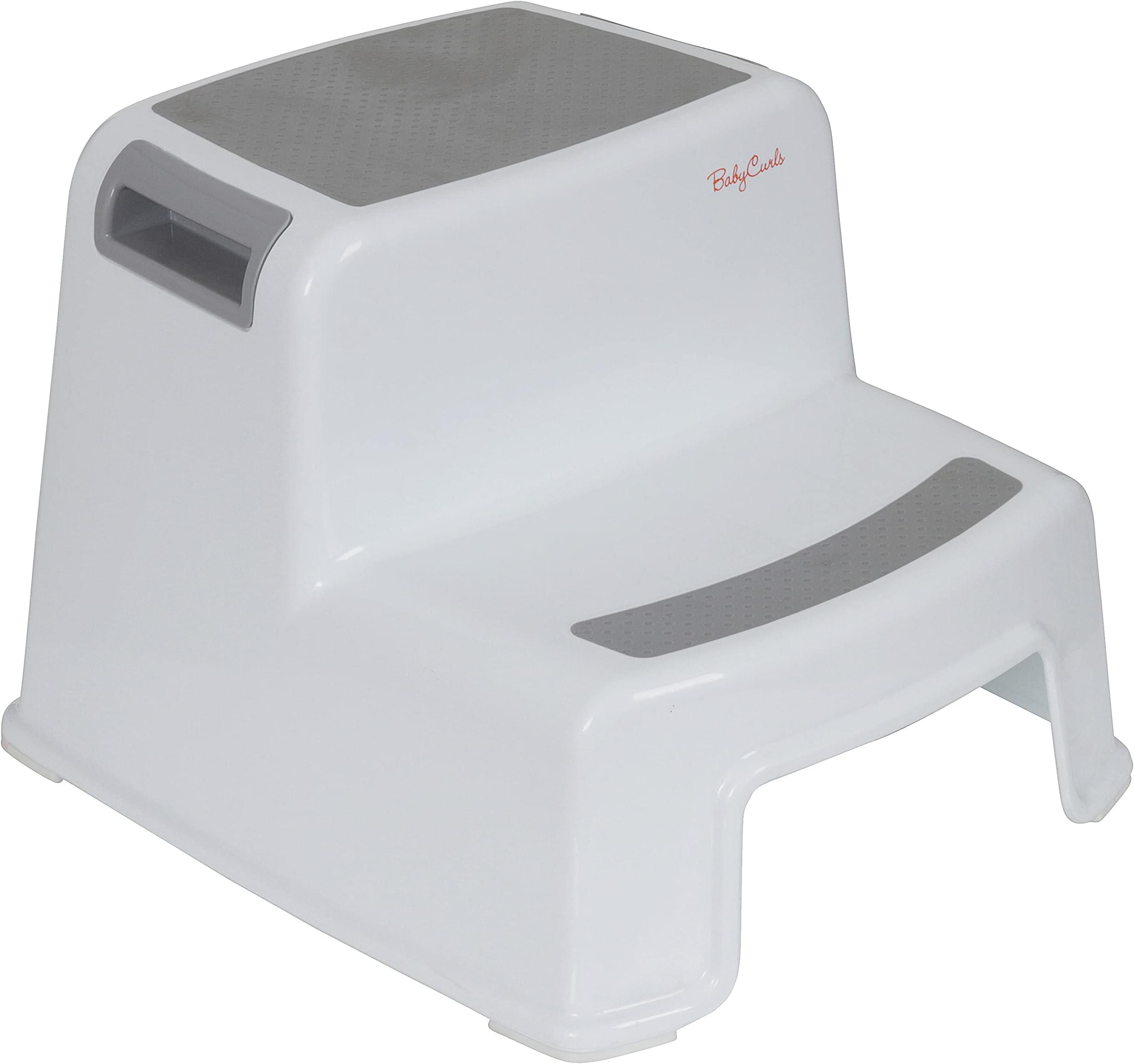Babycurls 2 Step Stool for Toddlers Non Slip Sturdy Double Step Up For ...