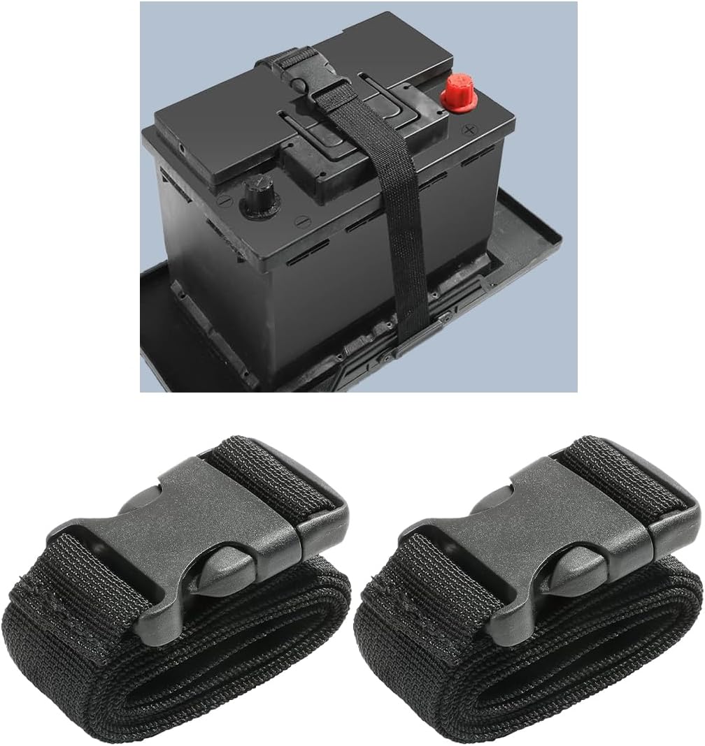 Amazon.com: Ayaport Battery Tie Down Strap Battery Box Hold Down Kit 72 ...