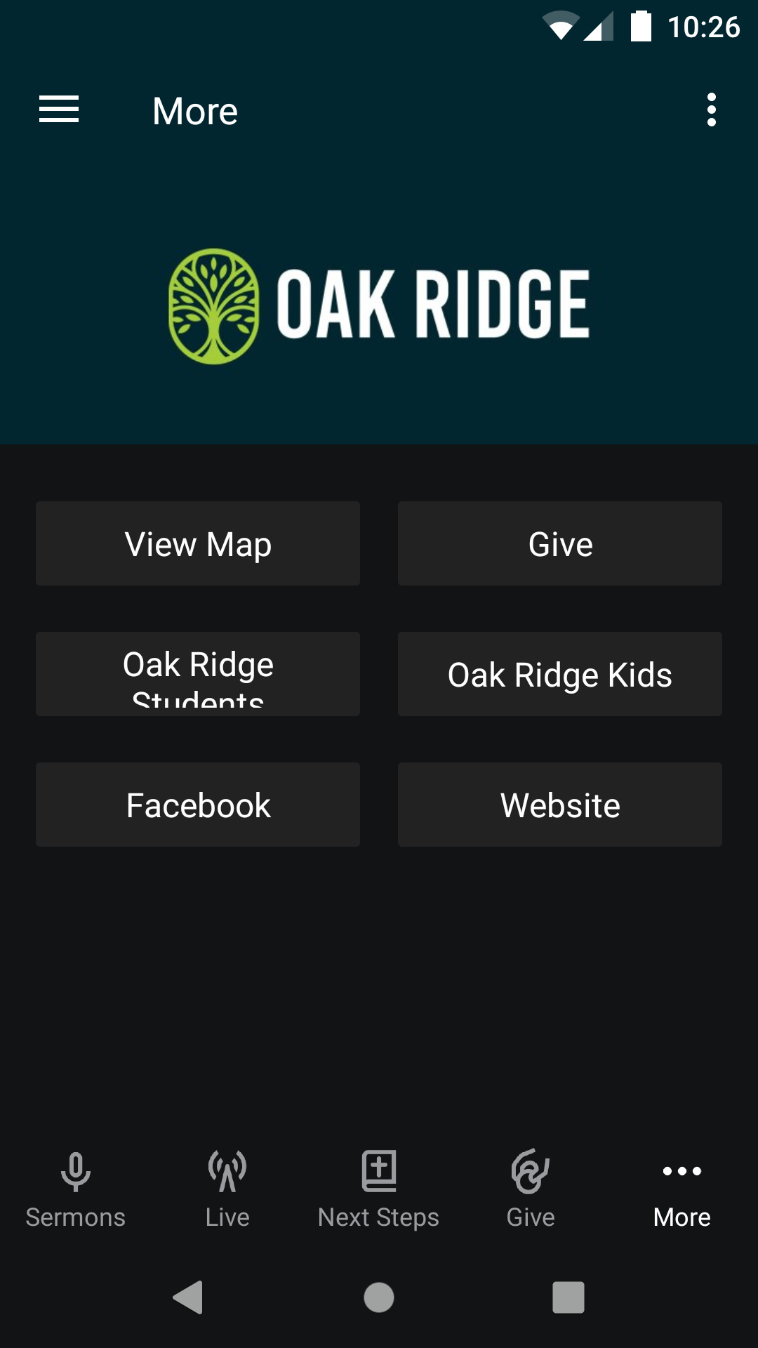 Oak Ridge Church - App on Amazon Appstore