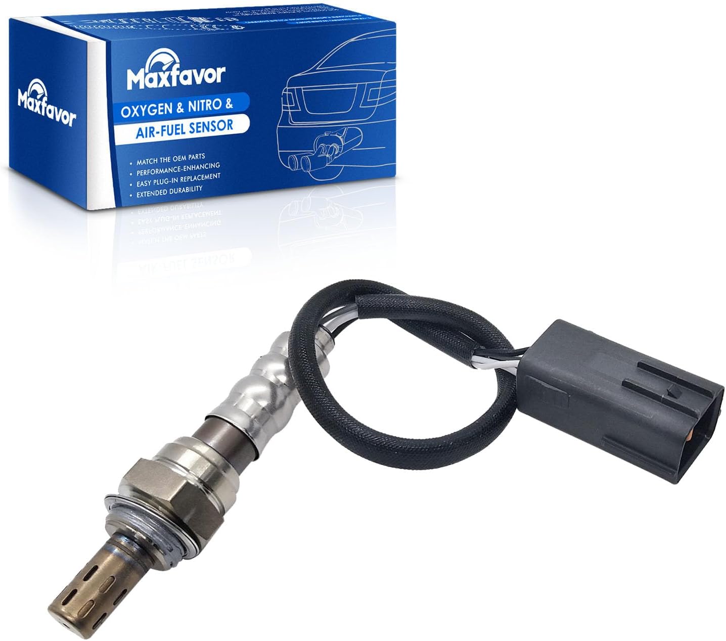 Amazon.com: Maxfavor Downstream O2 Sensor Oxygen Sensor Replacement for ...