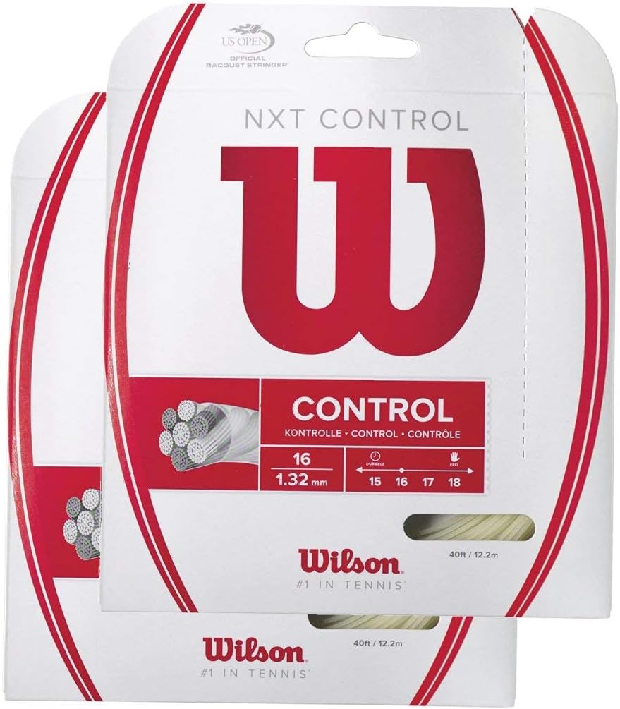 Amazon.com : WILSON NXT Control Tennis String - 2 Packs : Sports & Outdoors