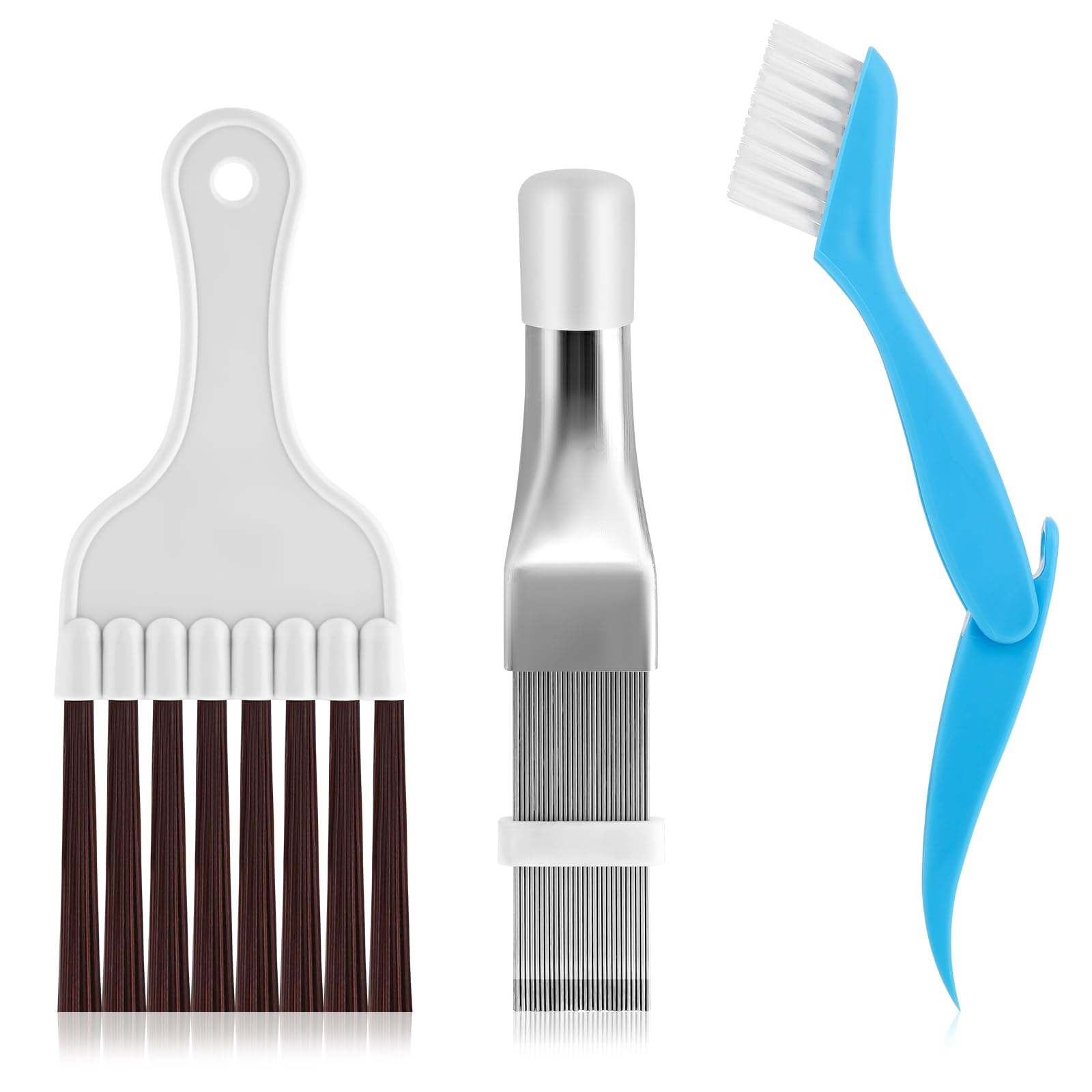 Amazon.com: Apausvcm 3Pcs Air Conditioner Fin Comb Cleaner Kit ...