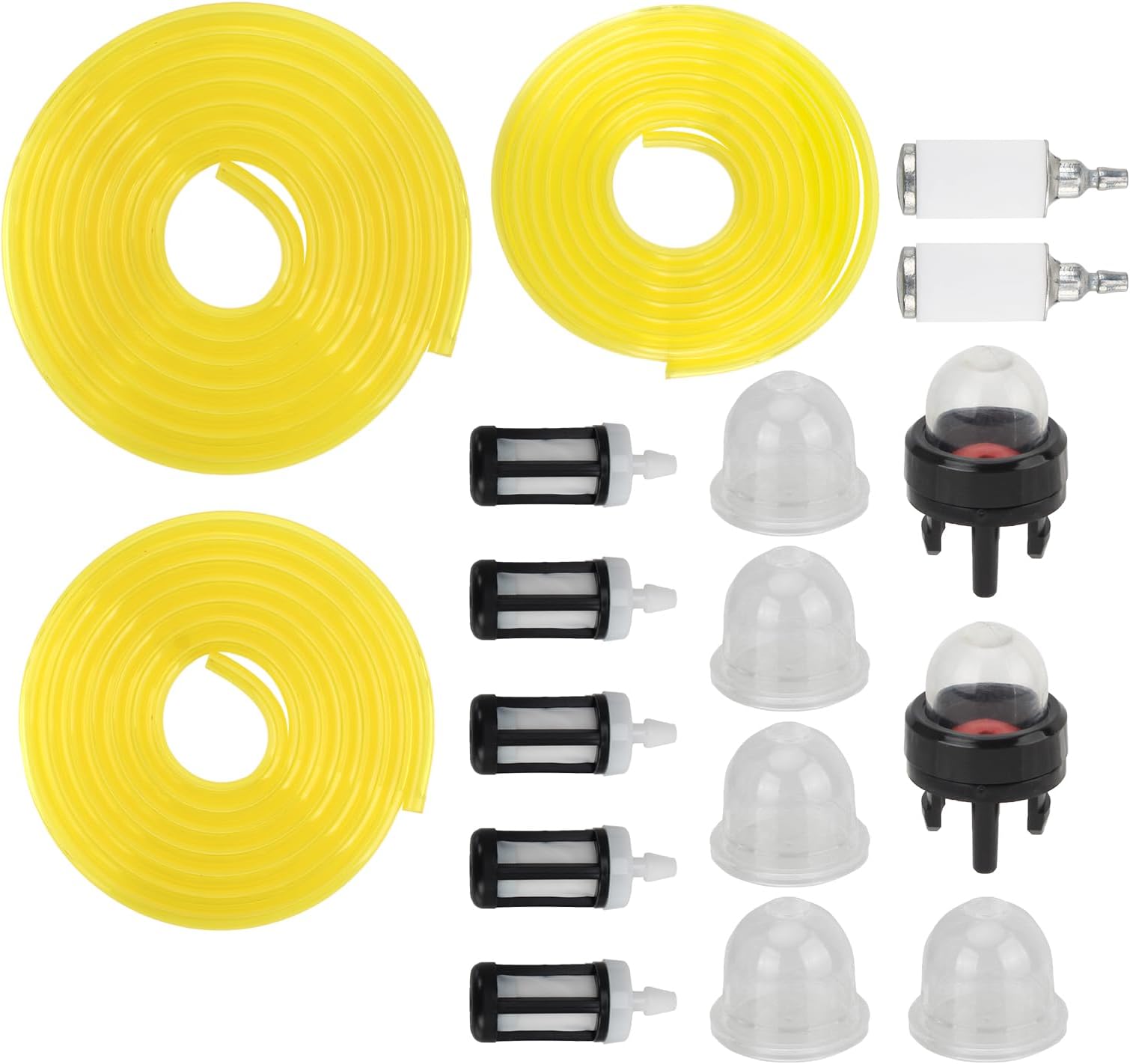 Amazon.com: HUZTL 5 Feet 3 Sizes Fuel Line Hose with Snap In Primer ...