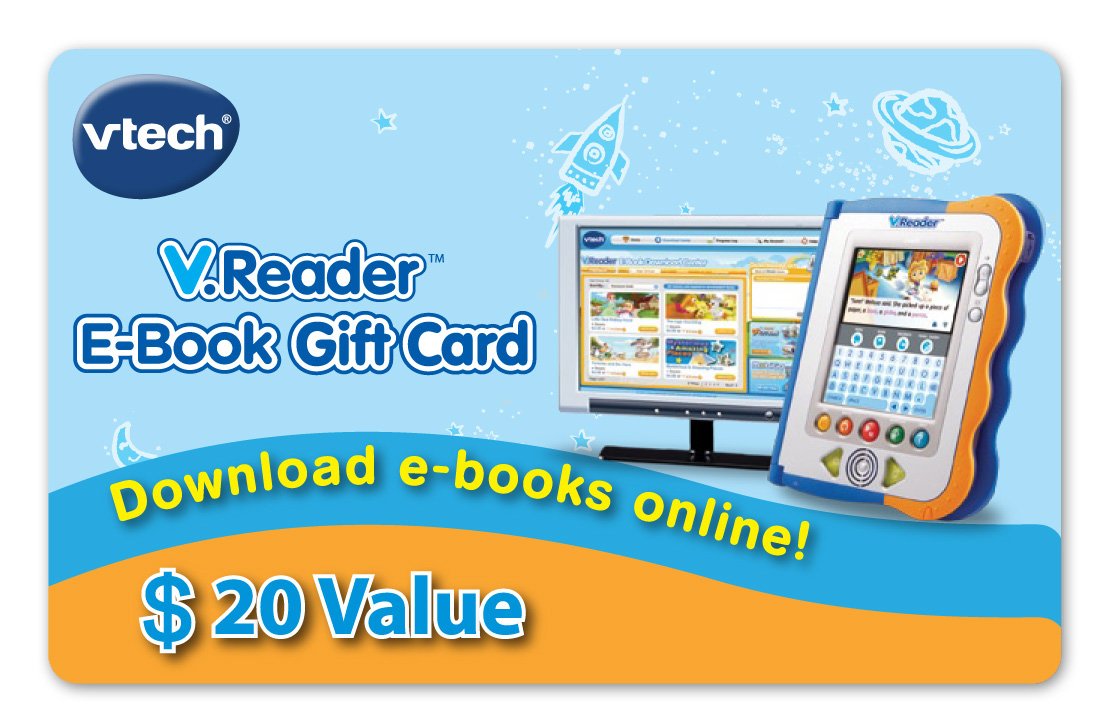 Vtech V.Reader Download Gift Card | eBay
