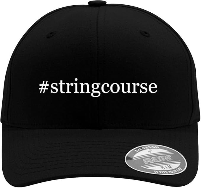 Amazon.com: #Stringcourse - Flexfit Adult Men's Baseball Cap Hat ...