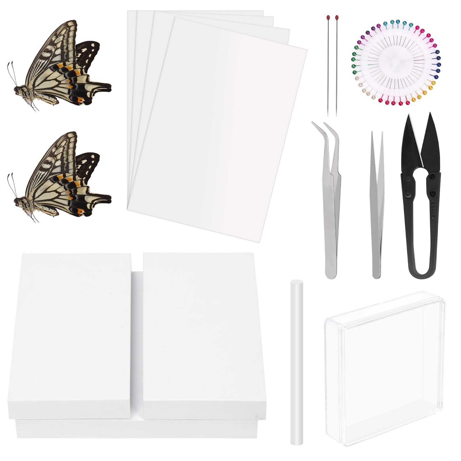 Amazon.com: Keadic 54Pcs Insect Mounting Tool kit W Insect Pins, Insect ...