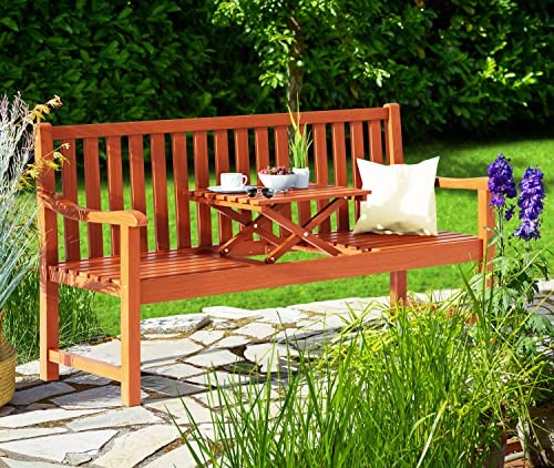 Gartenbank Mit Tisch Holz