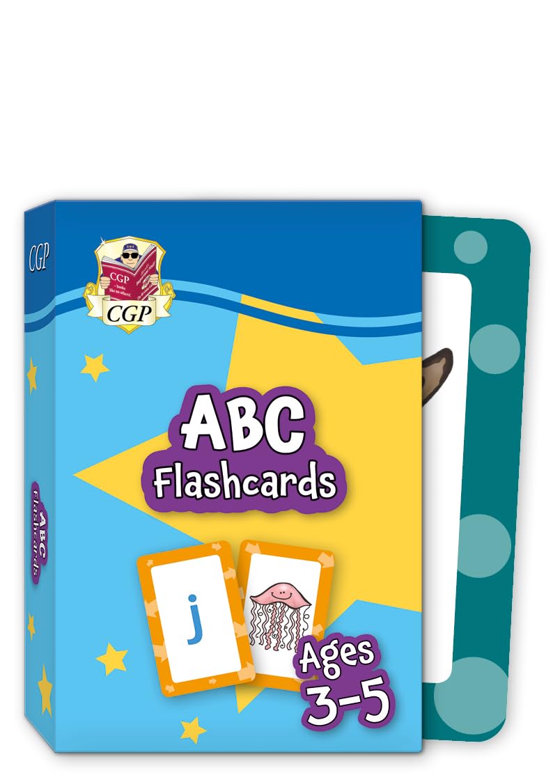 ABC Flashcards for Ages 3-5: perfect for learning the alphabet (CGP ...