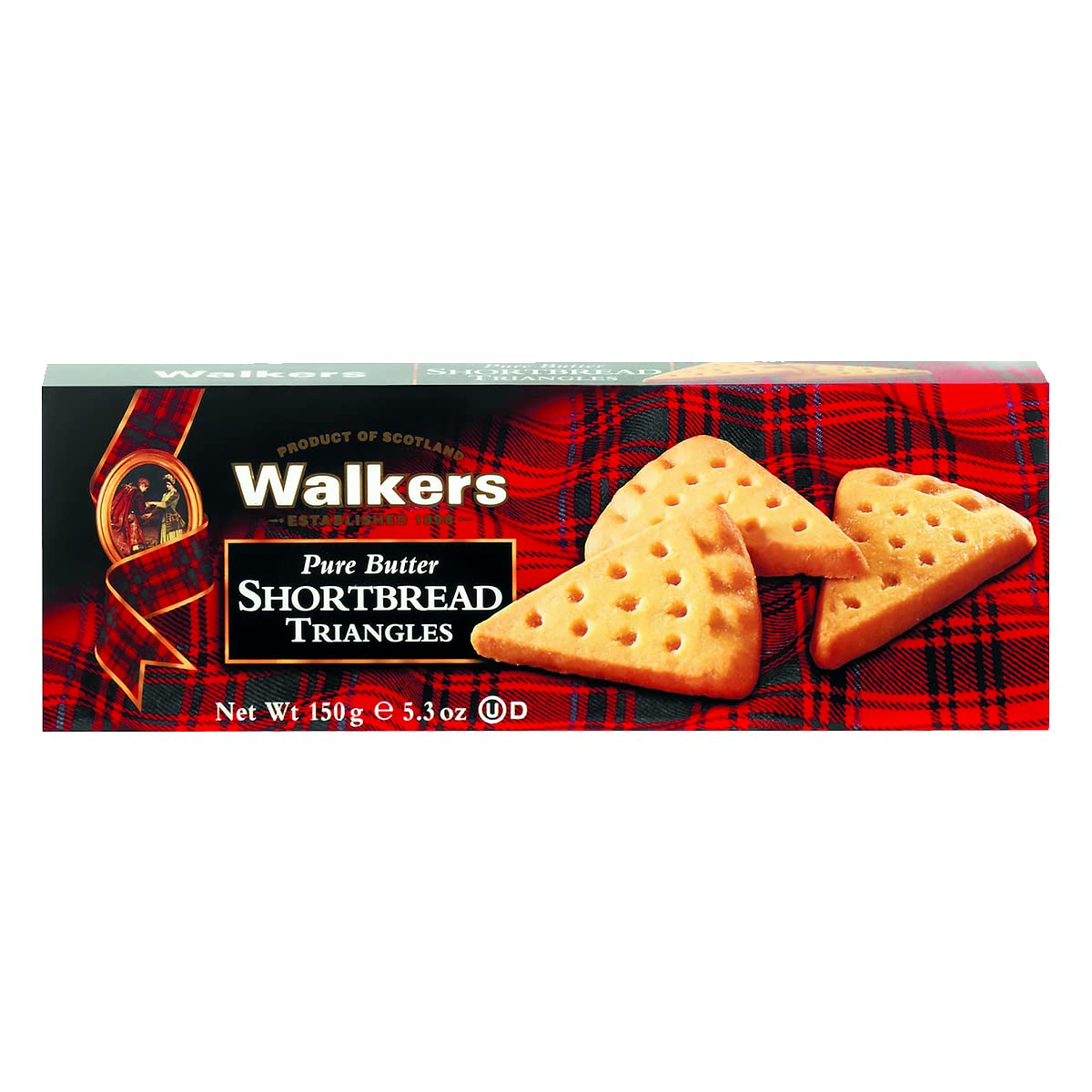 Amazon.com: Walkers Classic Shortbread Triangles, 5.3 oz : Grocery ...