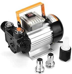 Amazon.com: iMeshbean 110V AC 16GPM Self Prime Electric Oil Transfer Pump Fuel Diesel Kerosene ...
