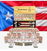 Amazon.com: Puerto Rico Dominoes Bag set Domino Game tiles Boricua PR ...