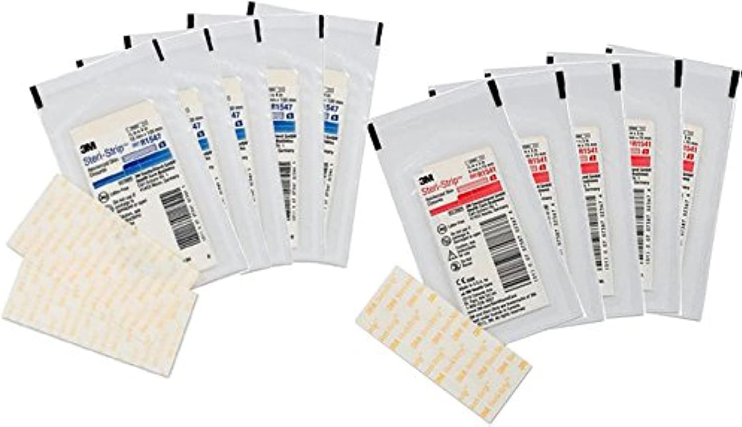 Amazon.com: 3M R1541 1/4'' x 3'' Steri-Strip Reinforced Skin Closure ...